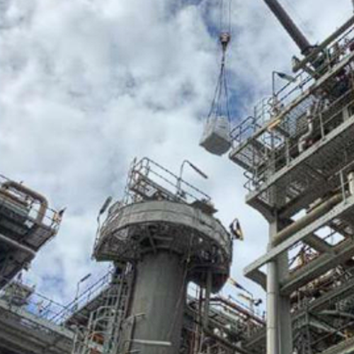 Automated weld overlay solution restores tower integrity